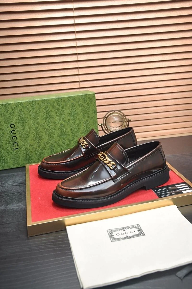 Perfect replica Gucci Business Shoes