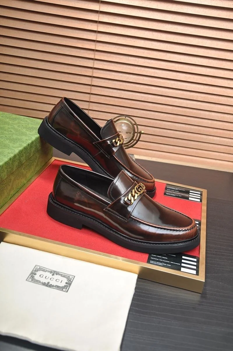 Perfect replica Gucci Business Shoes