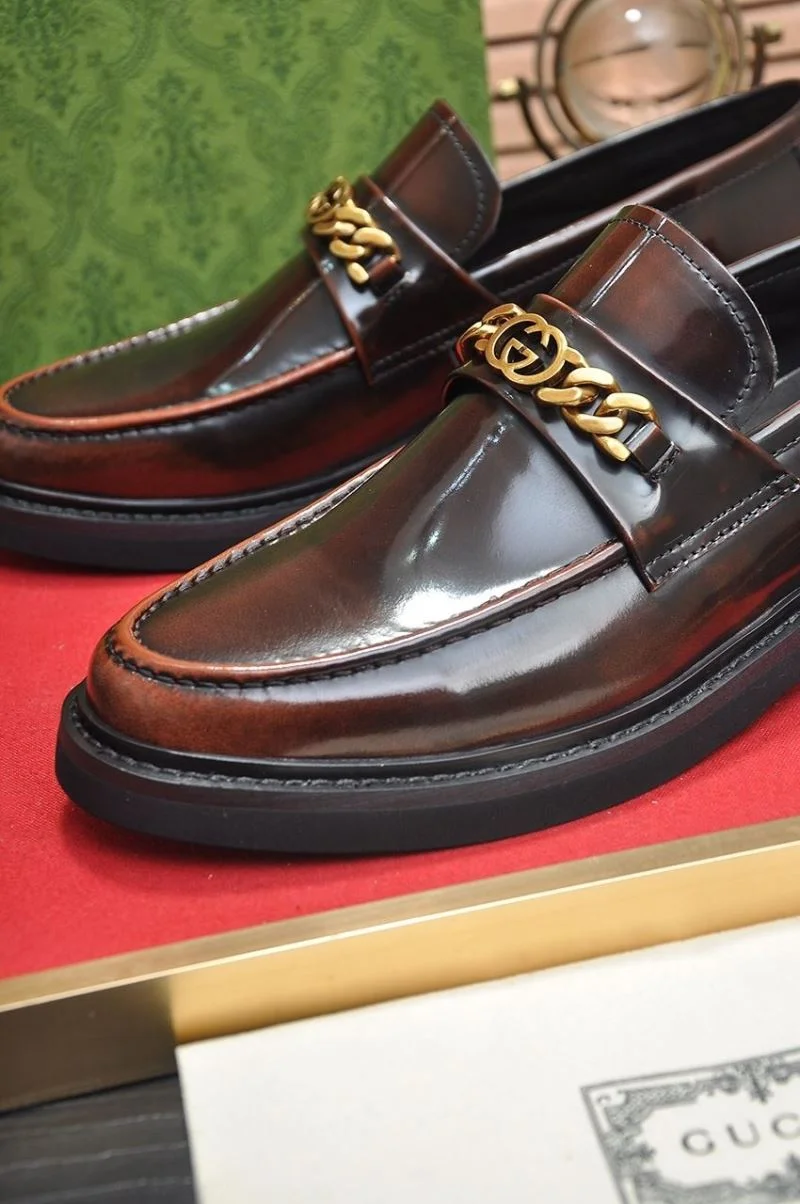 Perfect replica Gucci Business Shoes