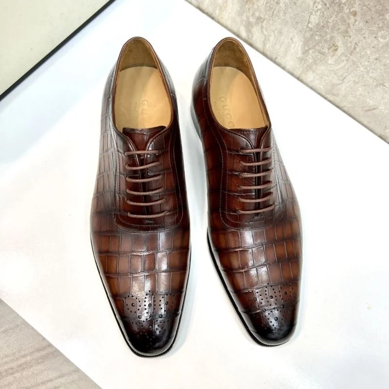 Brand-authenticated Gucci Business Shoes