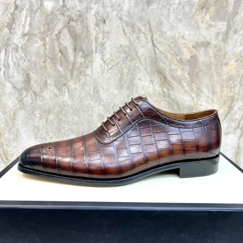 Brand-authenticated Gucci Business Shoes