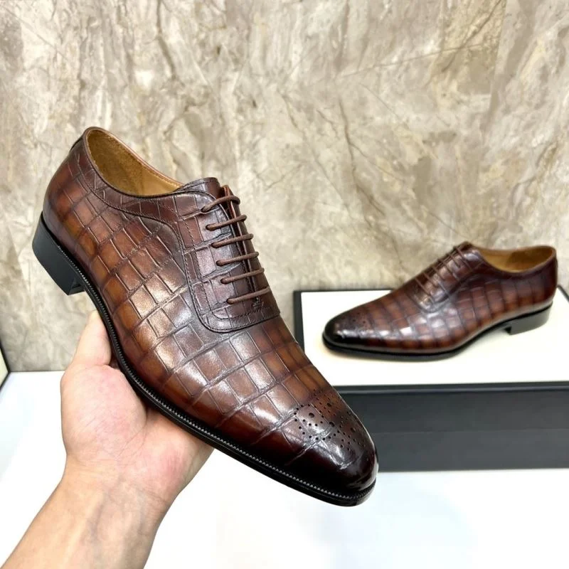 Brand-authenticated Gucci Business Shoes