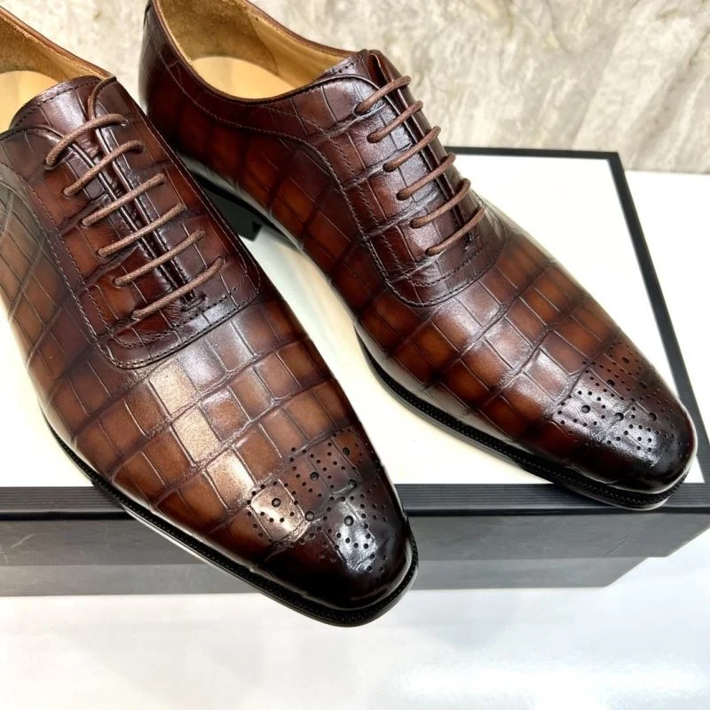 Brand-authenticated Gucci Business Shoes
