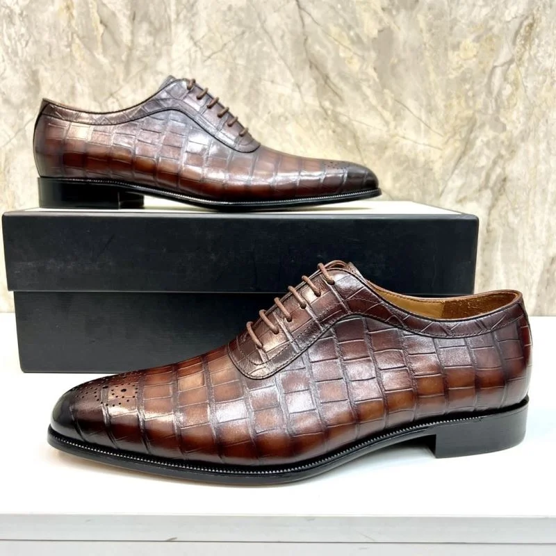 Brand-authenticated Gucci Business Shoes