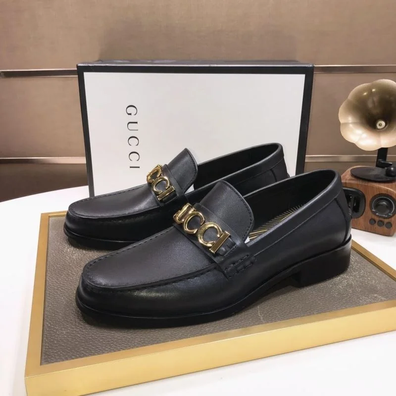 Brand-authenticated Gucci Business Shoes