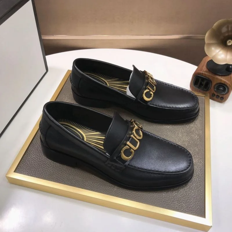 Brand-authenticated Gucci Business Shoes