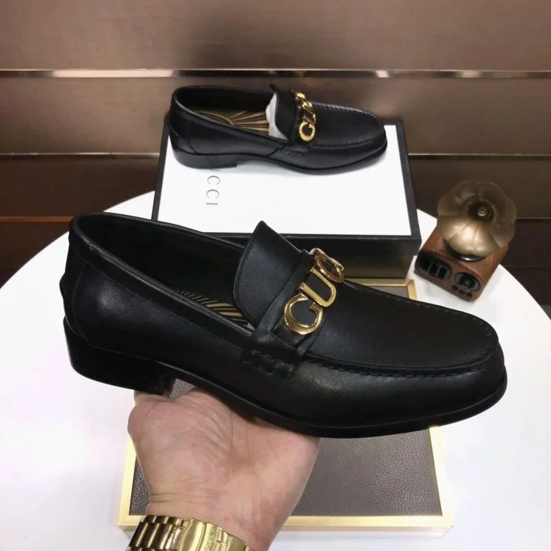 Brand-authenticated Gucci Business Shoes