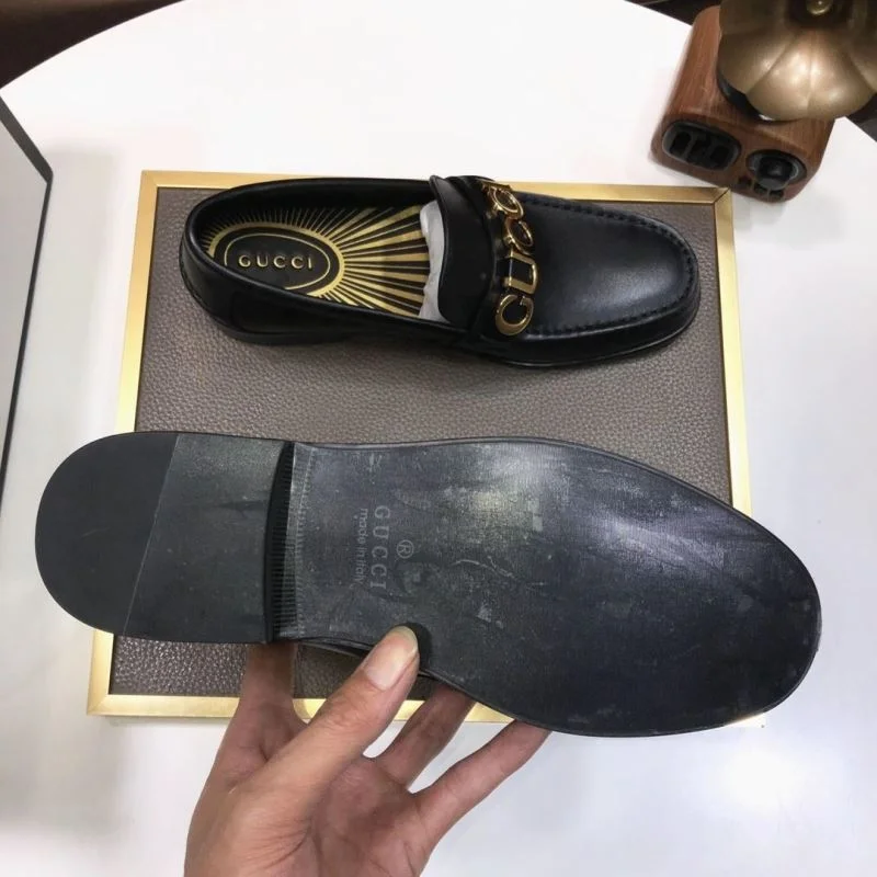 Brand-authenticated Gucci Business Shoes
