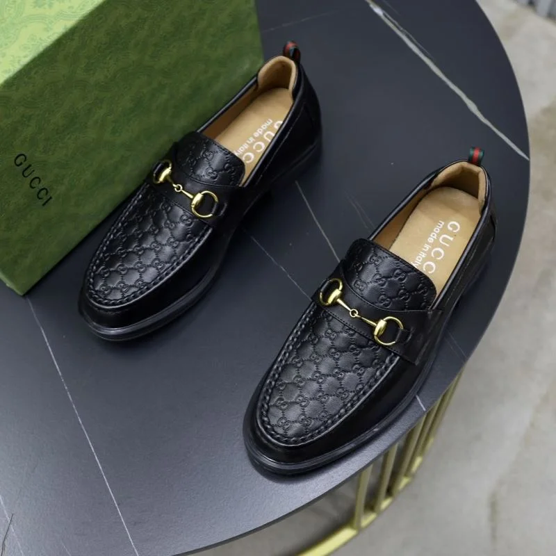 Brand-authenticated Gucci Business Shoes