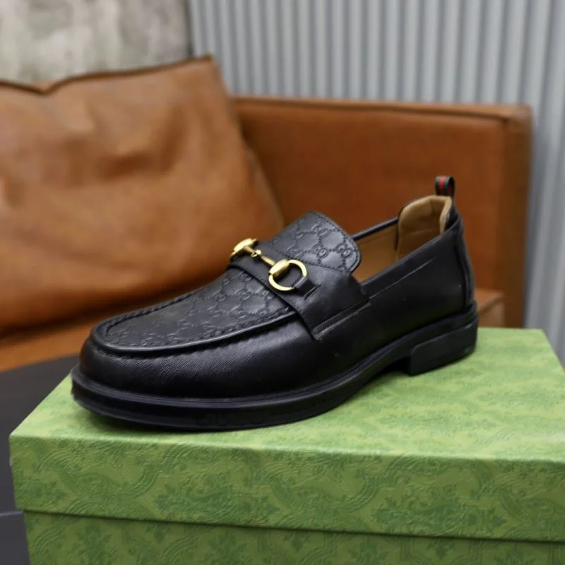 Brand-authenticated Gucci Business Shoes