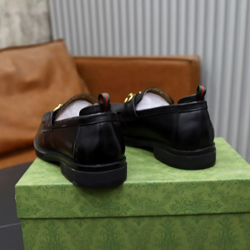 Brand-authenticated Gucci Business Shoes