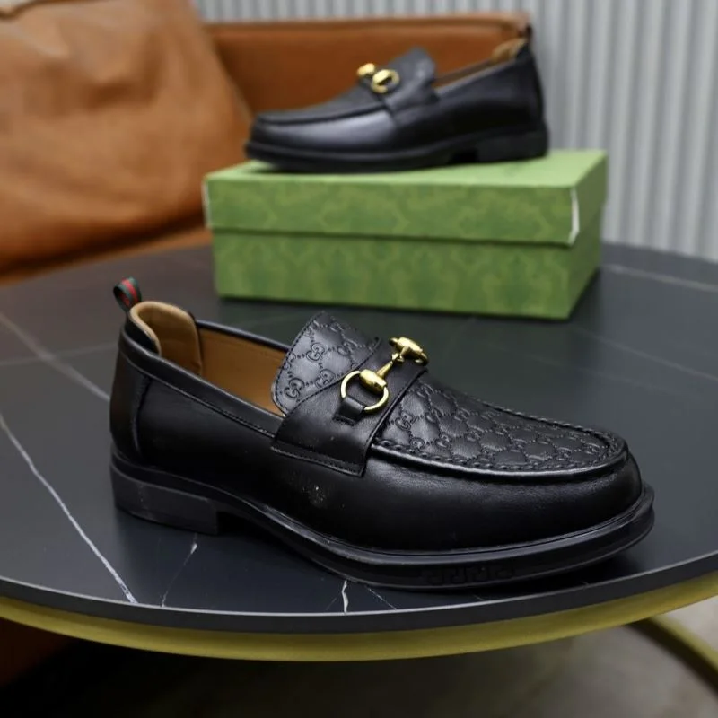 Brand-authenticated Gucci Business Shoes
