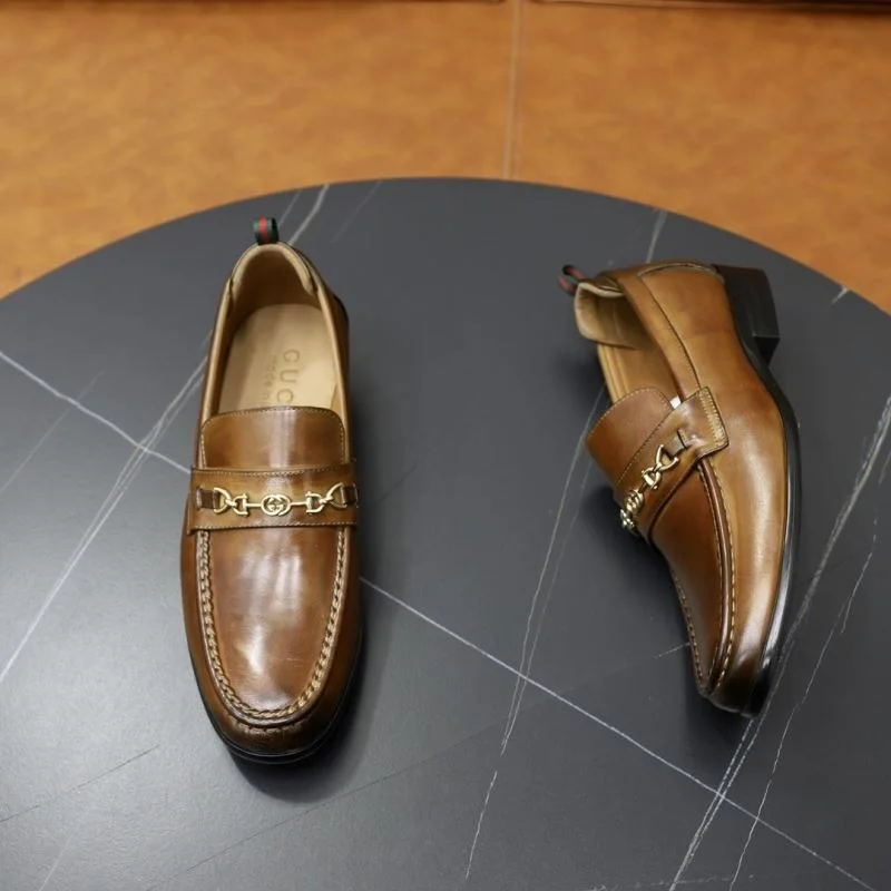 Exact replica Gucci Business Shoes