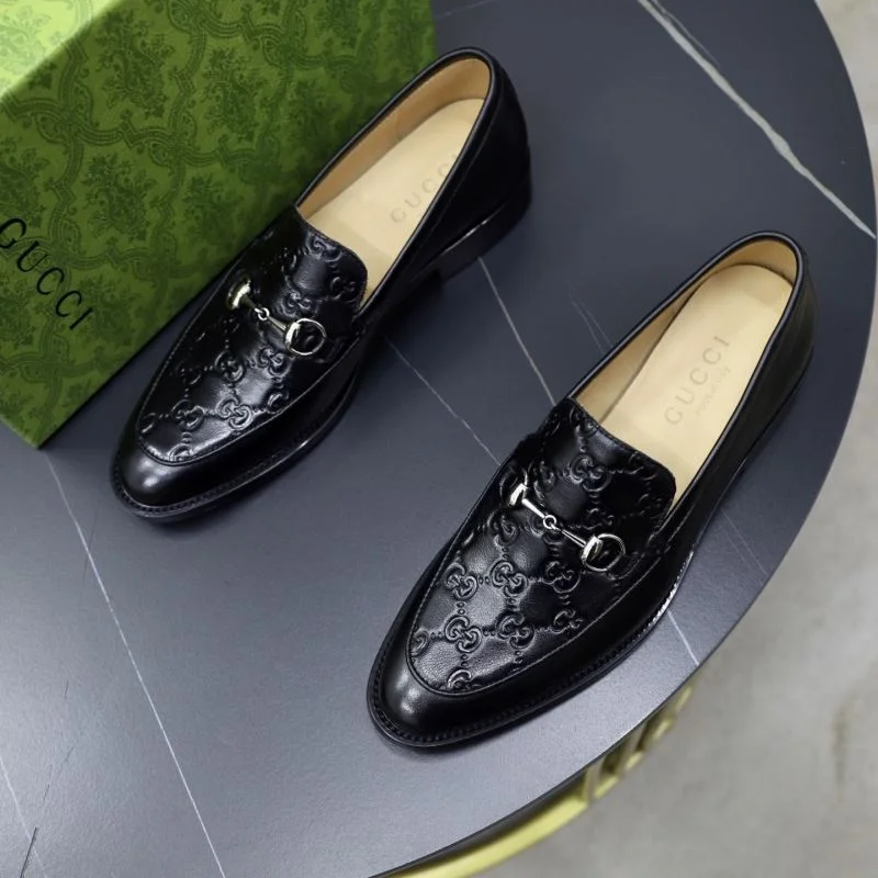 Brand-authenticated Gucci Business Shoes