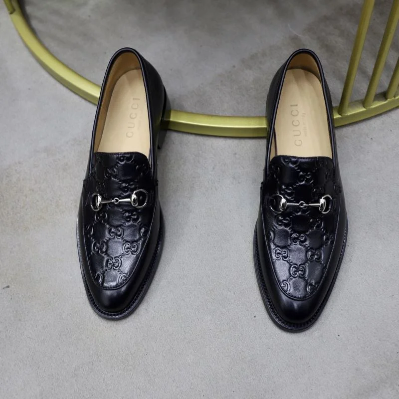 Brand-authenticated Gucci Business Shoes