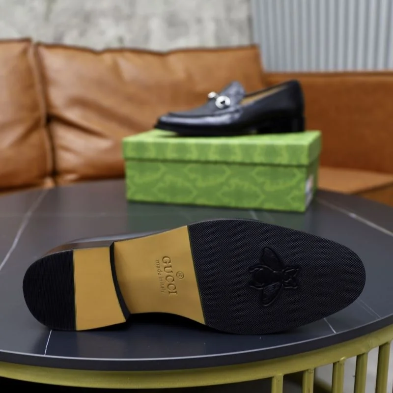 Brand-authenticated Gucci Business Shoes