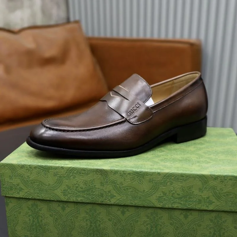 Exact replica Gucci Business Shoes