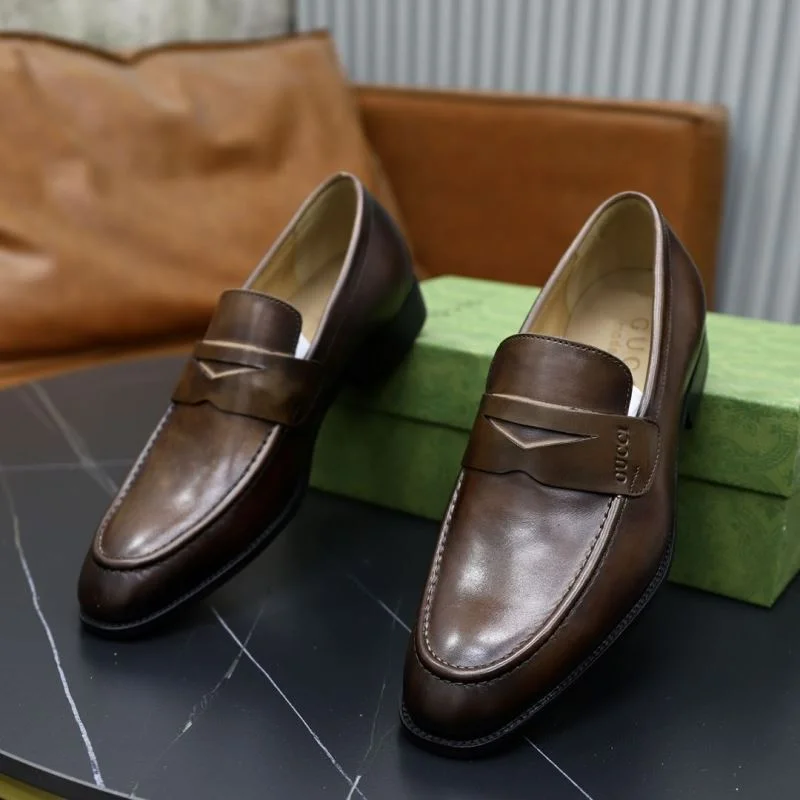 Exact replica Gucci Business Shoes