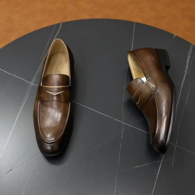 Exact replica Gucci Business Shoes