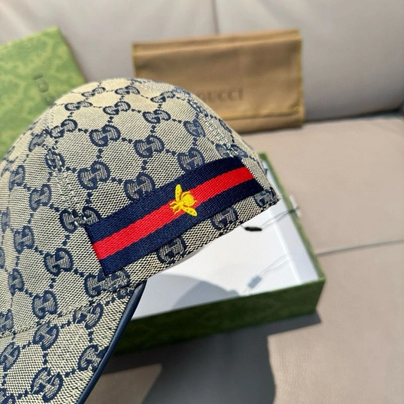 Brand-authenticated Gucci Caps