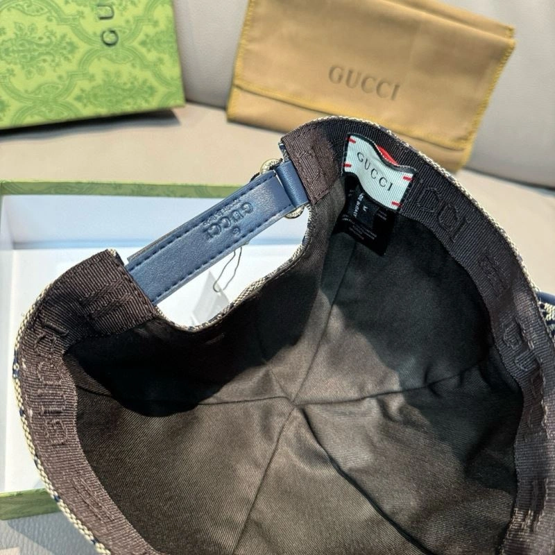Brand-authenticated Gucci Caps