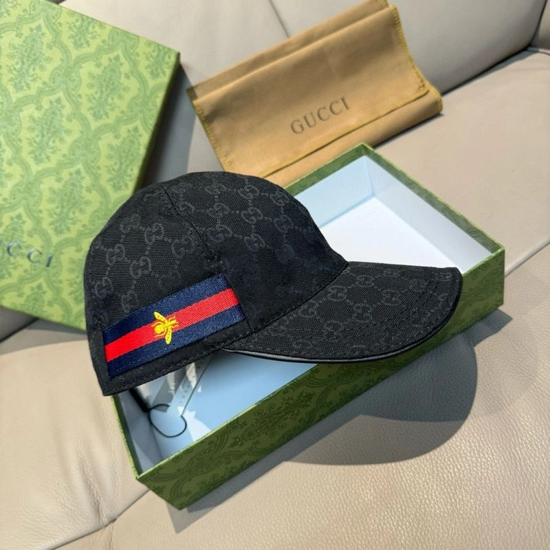 Brand-authenticated Gucci Caps