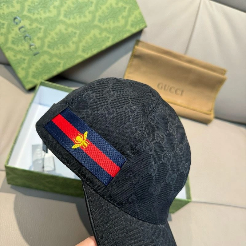 Brand-authenticated Gucci Caps