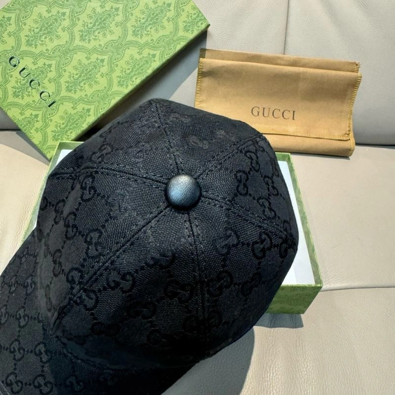 Brand-authenticated Gucci Caps