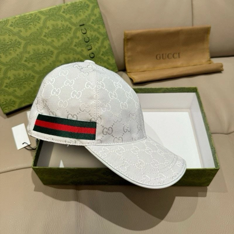 Brand-authenticated Gucci Caps