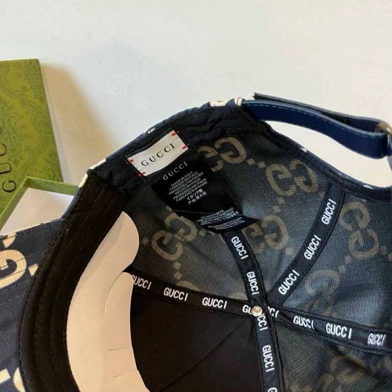 Brand-authenticated Gucci Caps