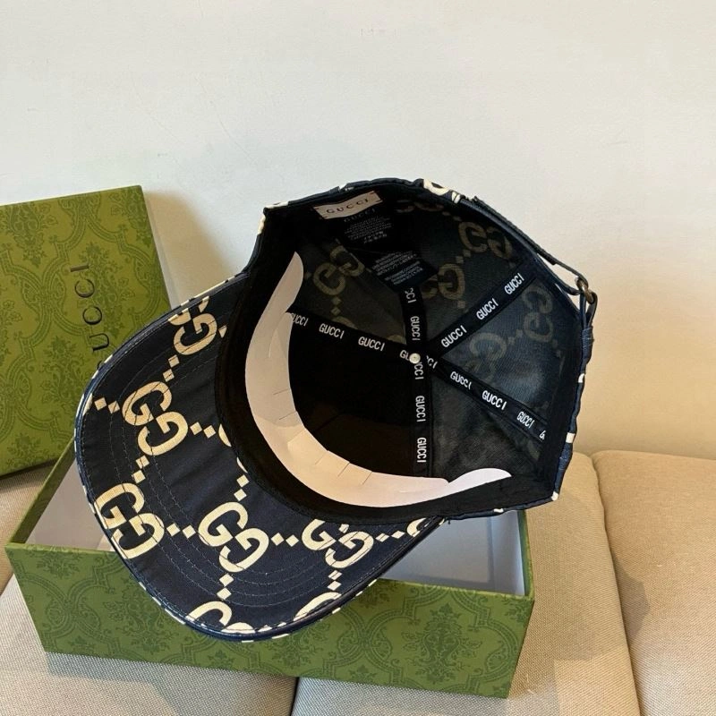 Brand-authenticated Gucci Caps