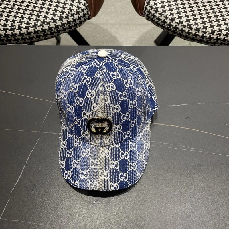 Brand-authenticated Gucci Caps