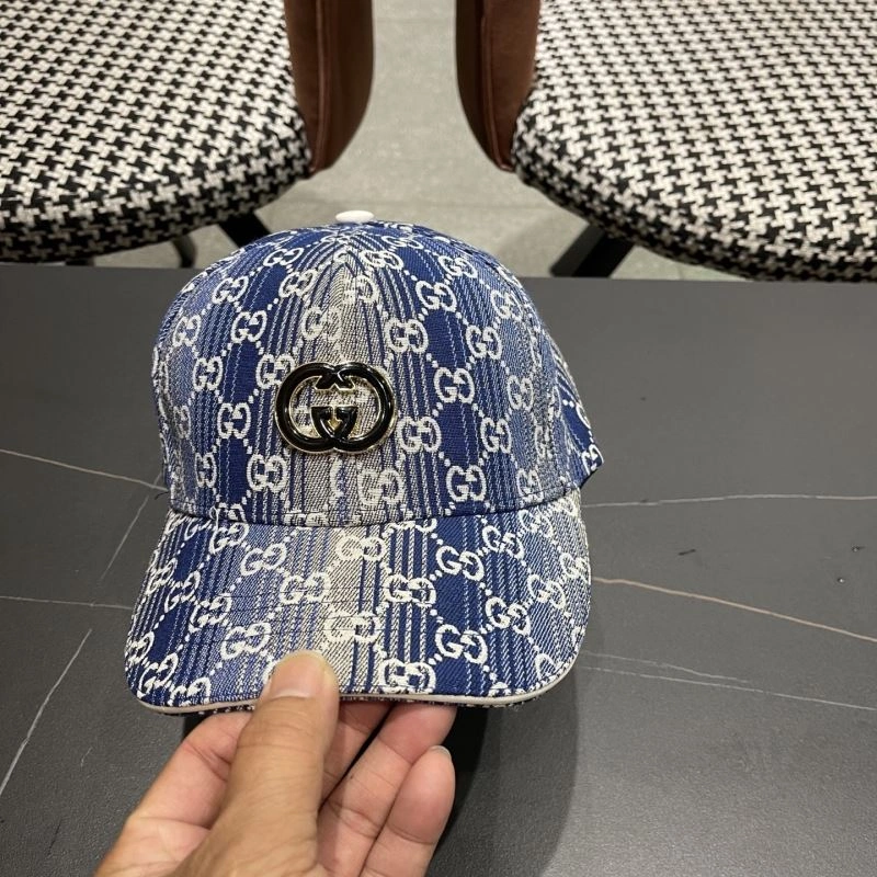 Brand-authenticated Gucci Caps