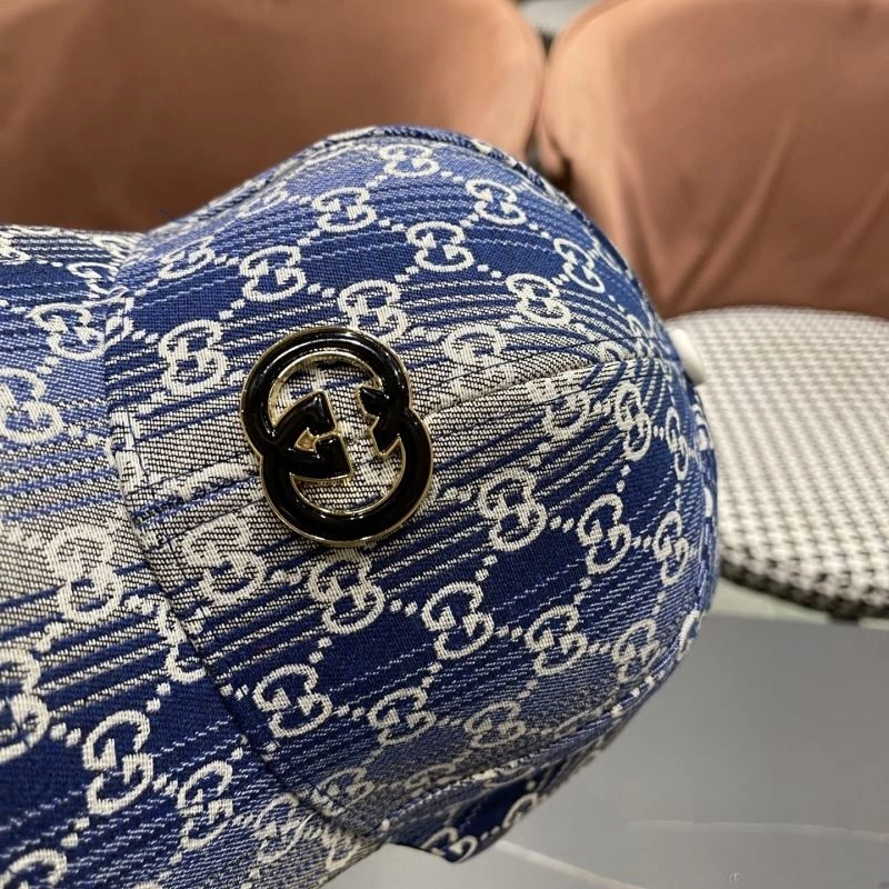 Brand-authenticated Gucci Caps