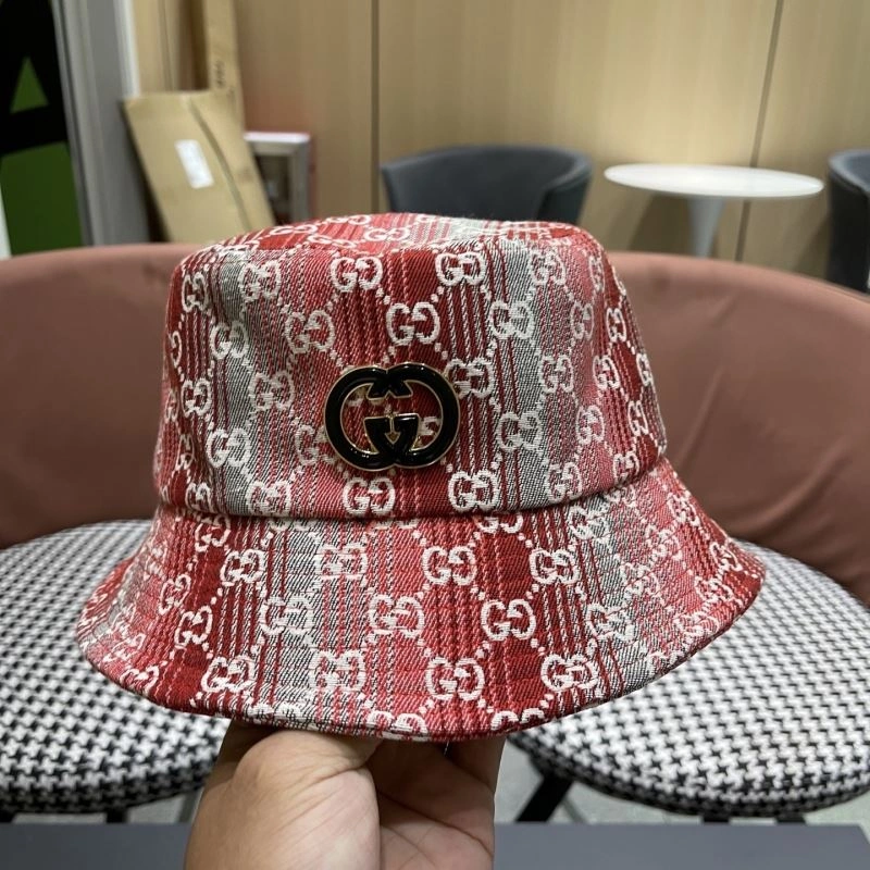 Brand-authenticated Gucci Caps