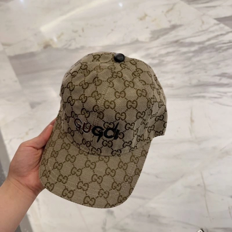 Brand-authenticated Gucci Caps