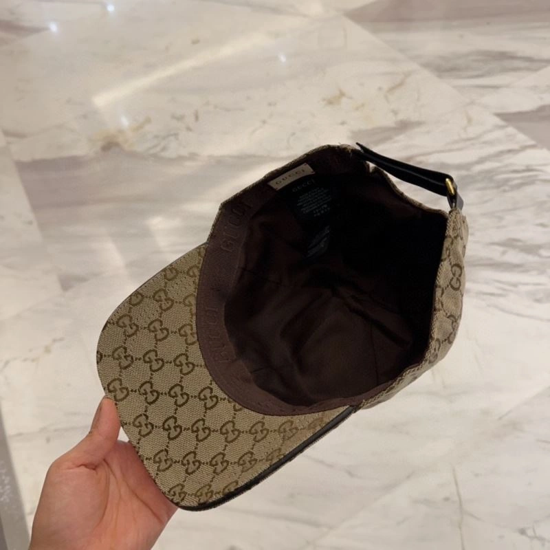 Brand-authenticated Gucci Caps