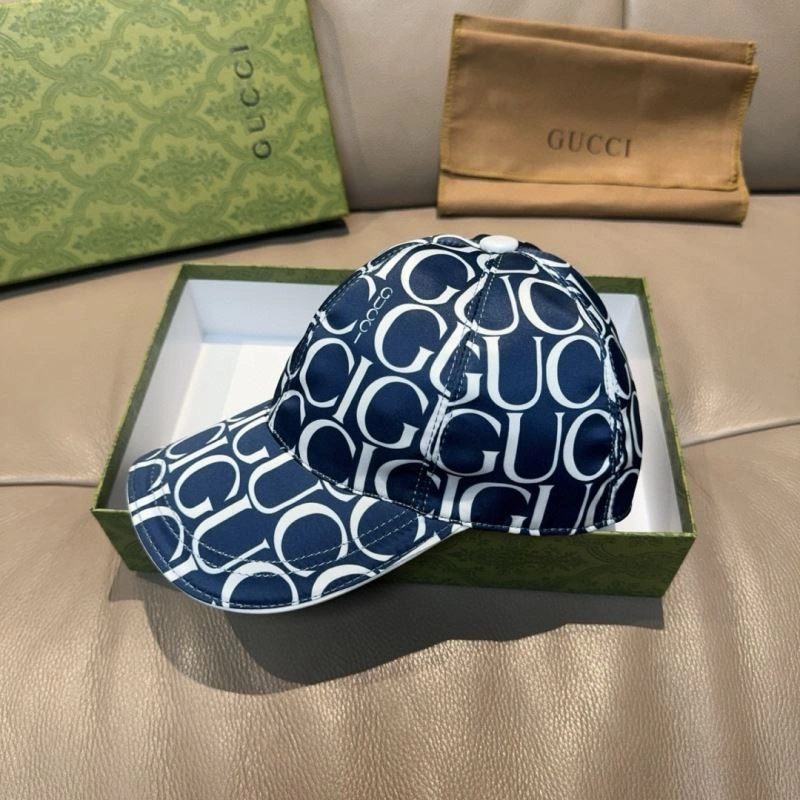 Brand-authenticated Gucci Caps