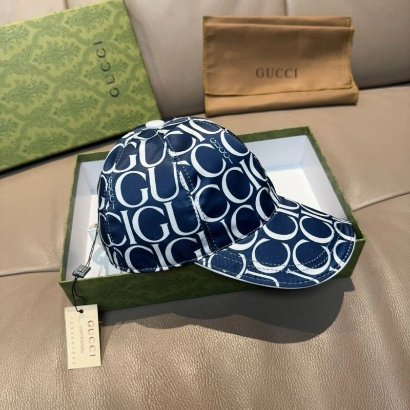 Brand-authenticated Gucci Caps