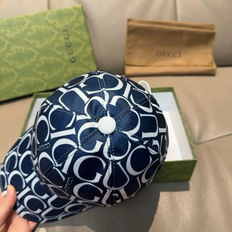 Brand-authenticated Gucci Caps