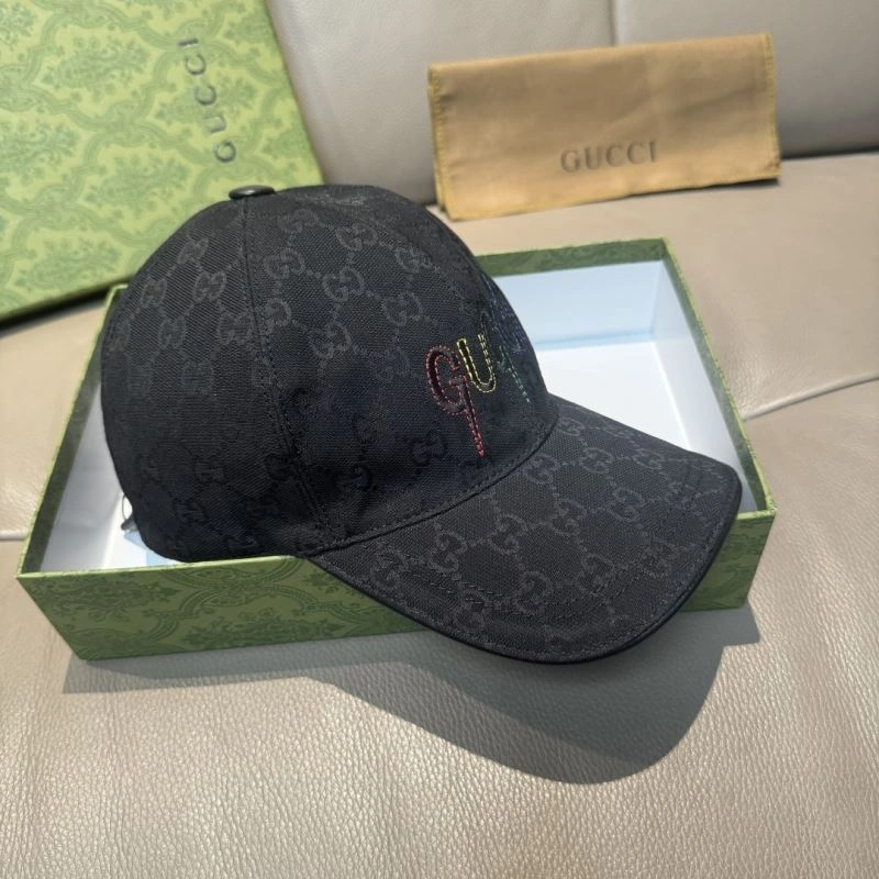 Brand-authenticated Gucci Caps