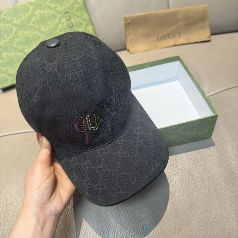 Brand-authenticated Gucci Caps
