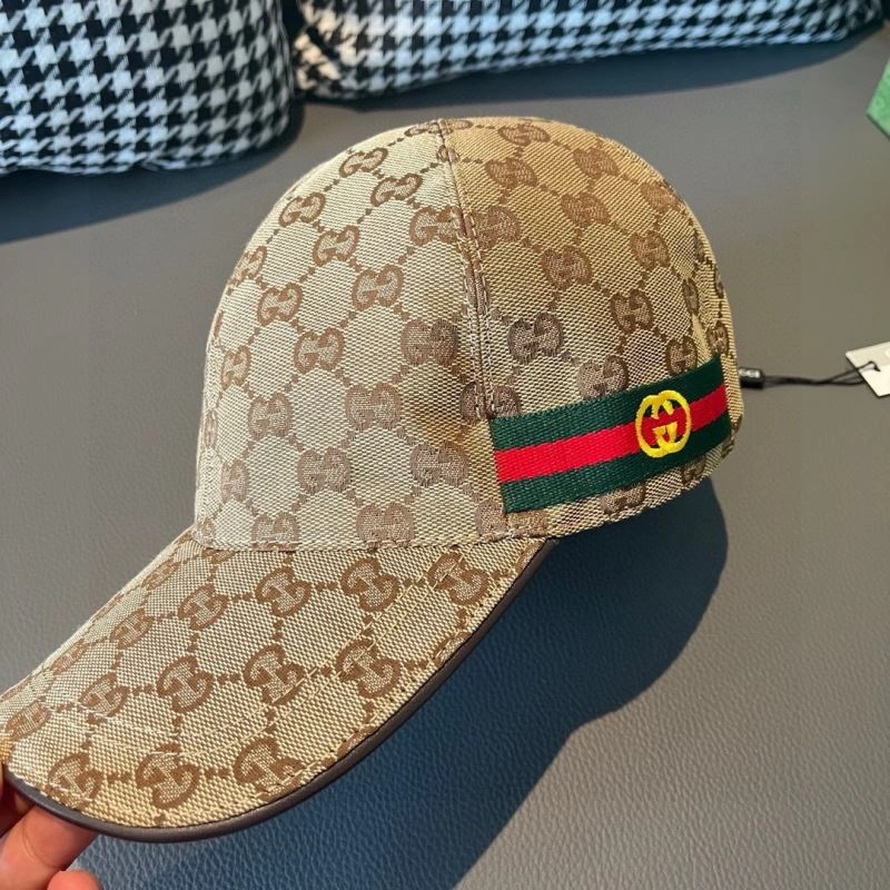 Brand-authenticated Gucci Caps