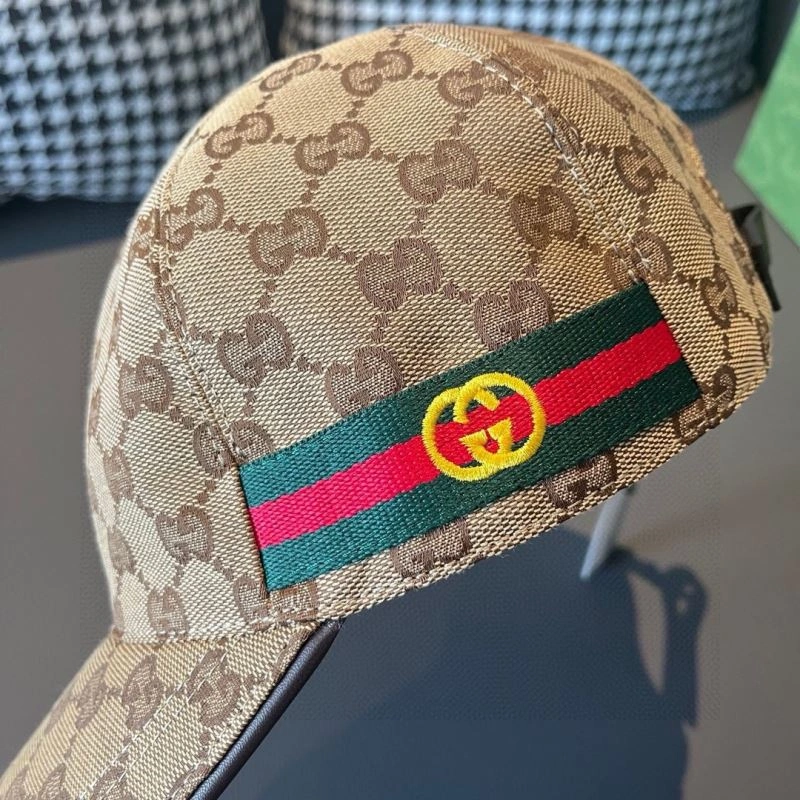 Brand-authenticated Gucci Caps