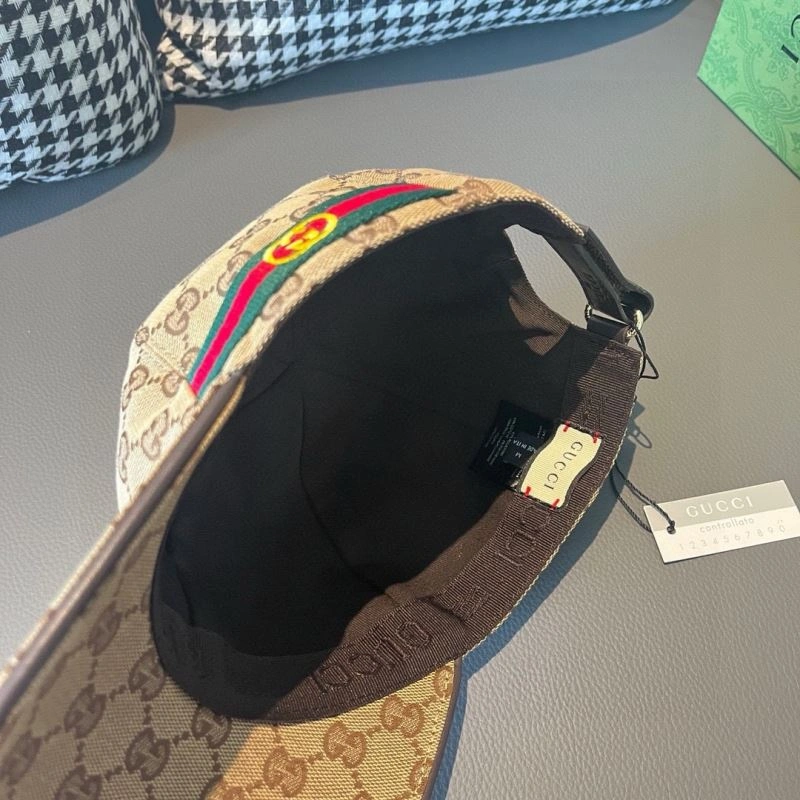 Brand-authenticated Gucci Caps