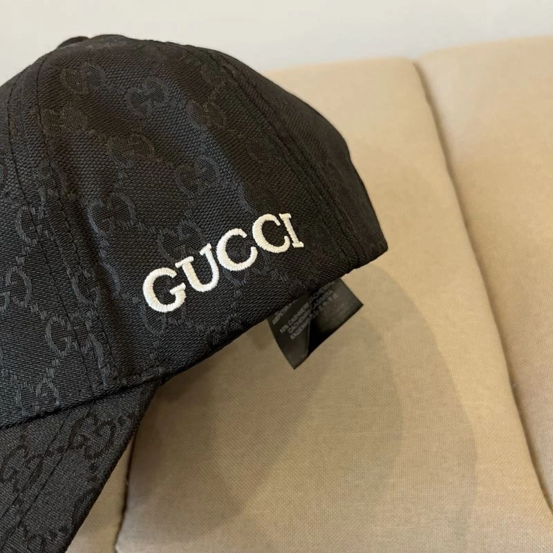 Brand-authenticated Gucci Caps