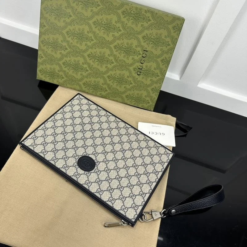 Brand-authenticated Gucci Clutch Bags