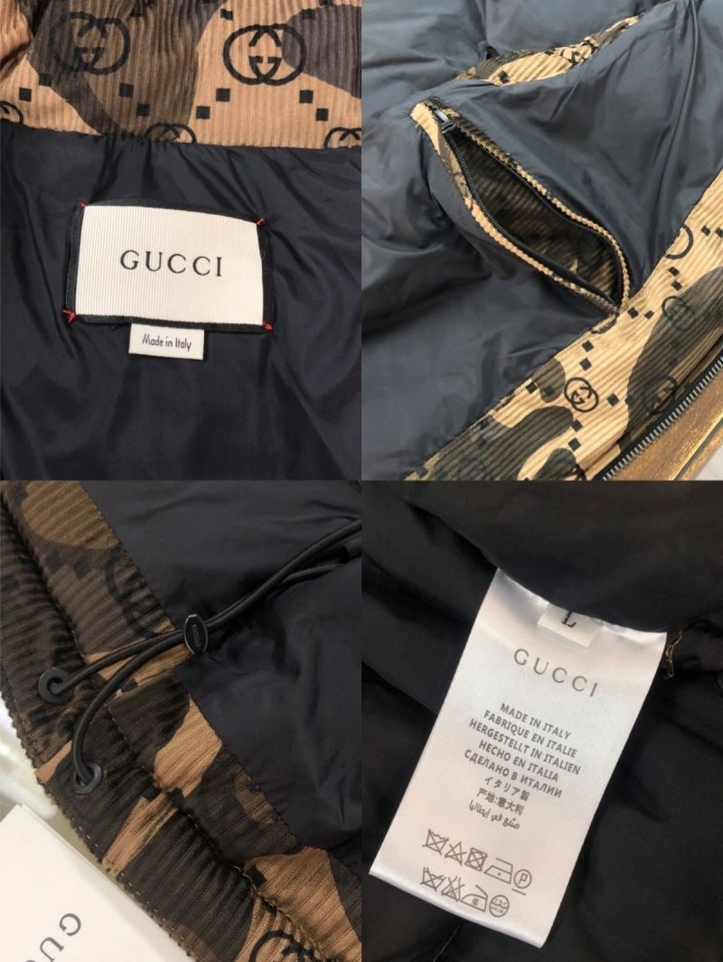 Indistinguishable Gucci Down Jackets