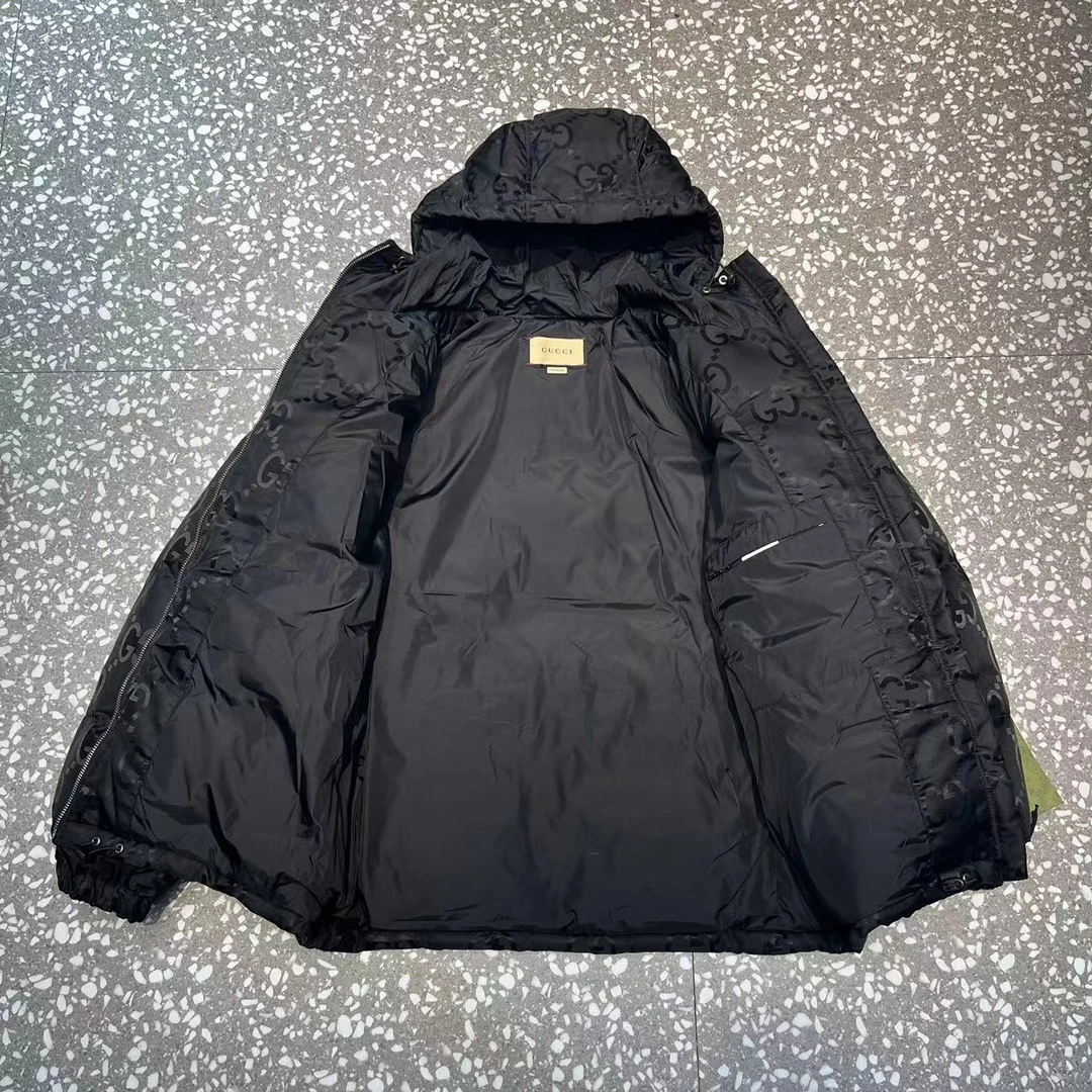 Brand-authenticated Gucci Down Jackets