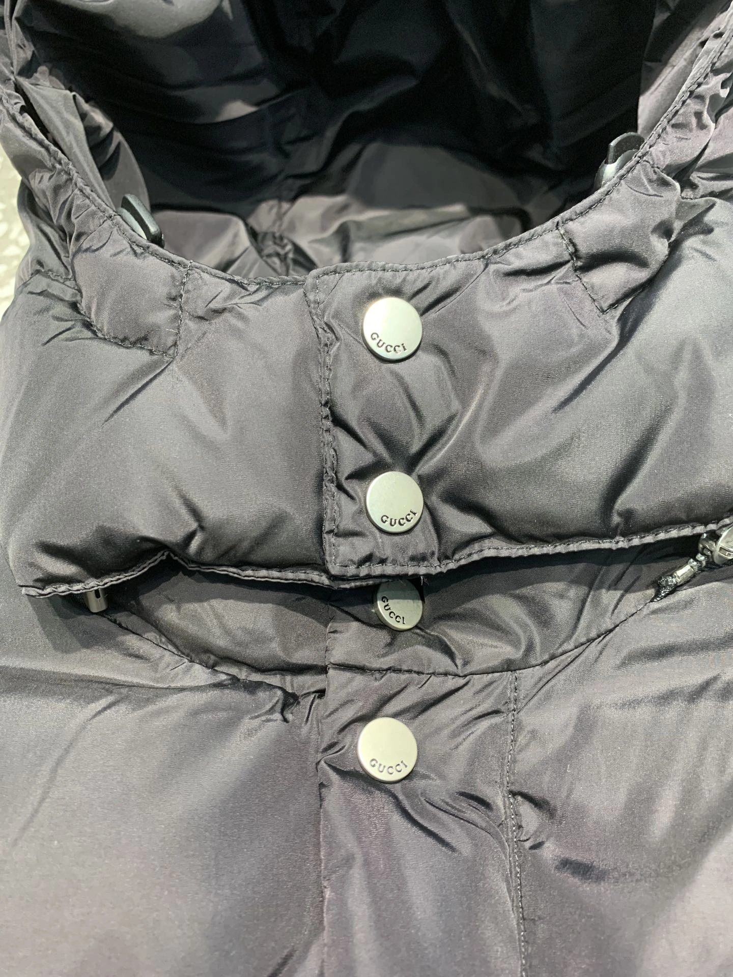 Brand-authenticated Gucci Down Jackets